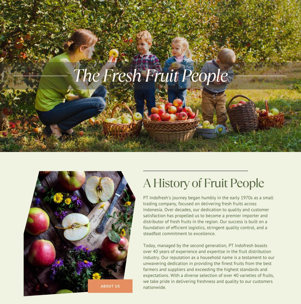 About Us - Indofresh